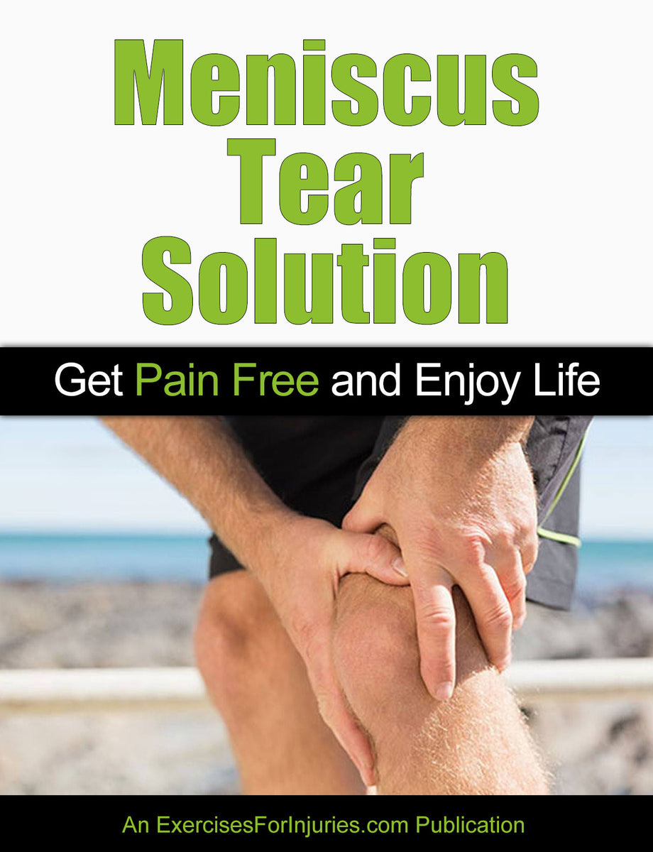 Meniscus Tear Solution - Digital Download (EFISP) – Exercises For Injuries